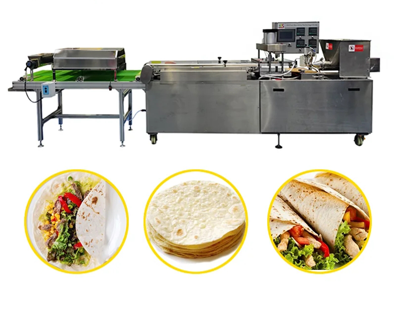 Fully Automatic Tortilla Making Machine Factory Price flat bread making ...