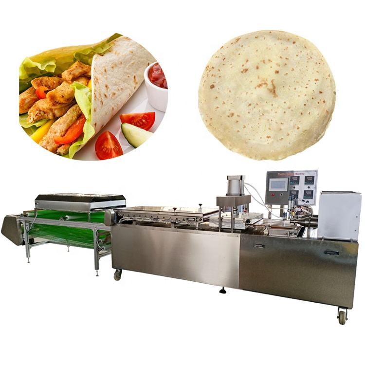 Fully Automatic Tortilla Making Machine Factory Price flat bread making ...